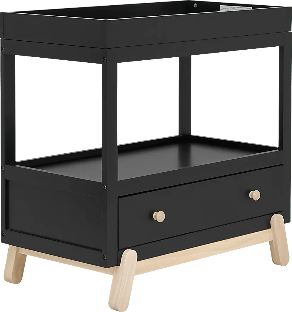 Salvra Black,Oak Black,Colors,Dark Wood,Light Wood Changing Table ...