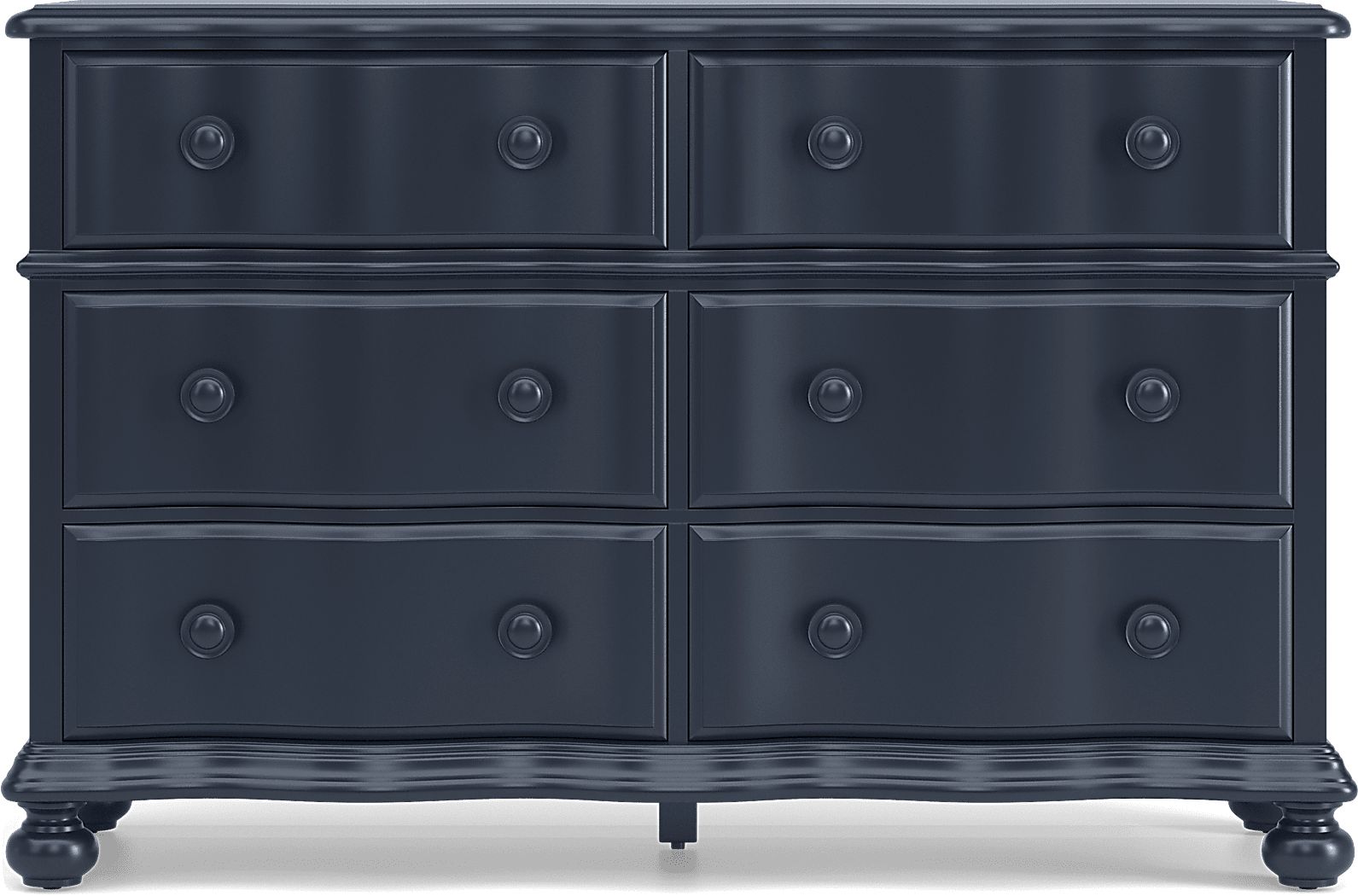 San Simeon 5 Pc Blue Colors Full Bedroom Set With Square Mirror ...