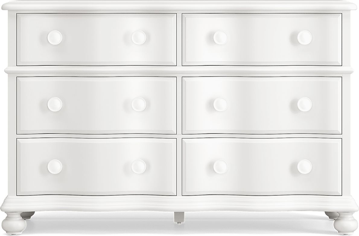 San Simeon White Colors,White Dresser - Rooms To Go