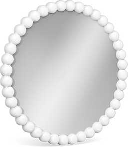 San Simeon White Colors,White Round Mirror | Rooms to Go