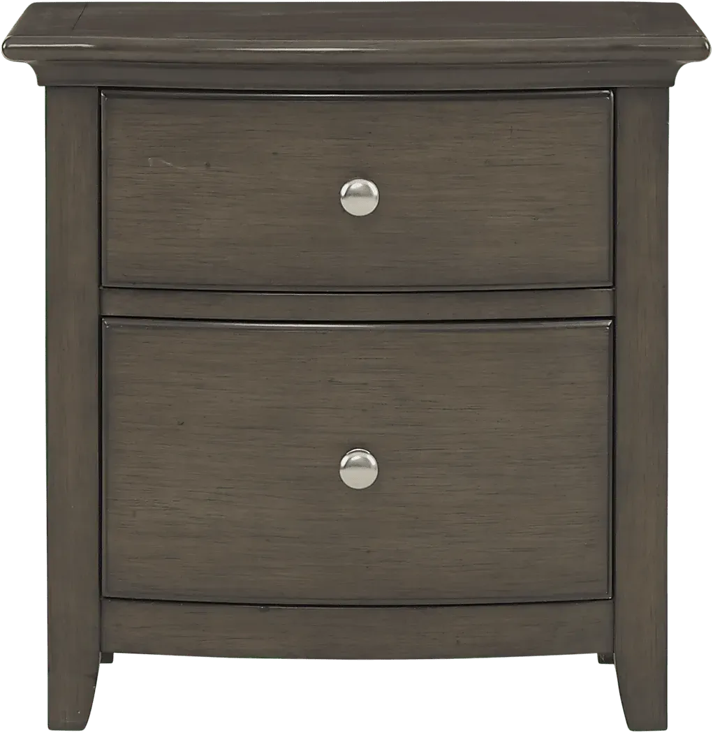 Santa Cruz 5 Pc Gray Full Bedroom Set With Chest, 3 Pc Full Panel Bed ...