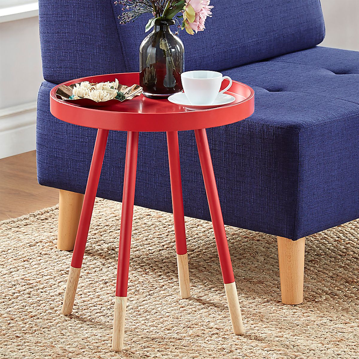 Sibley Lane Red Colors Accent Table | Rooms to Go