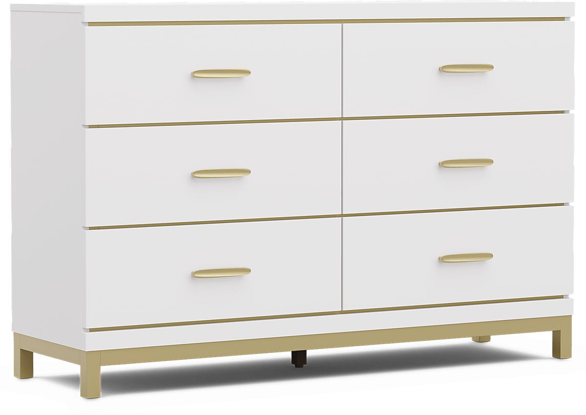 Skye 5 Pc White Colors,White Full Bedroom Set With Full Platform Bed ...