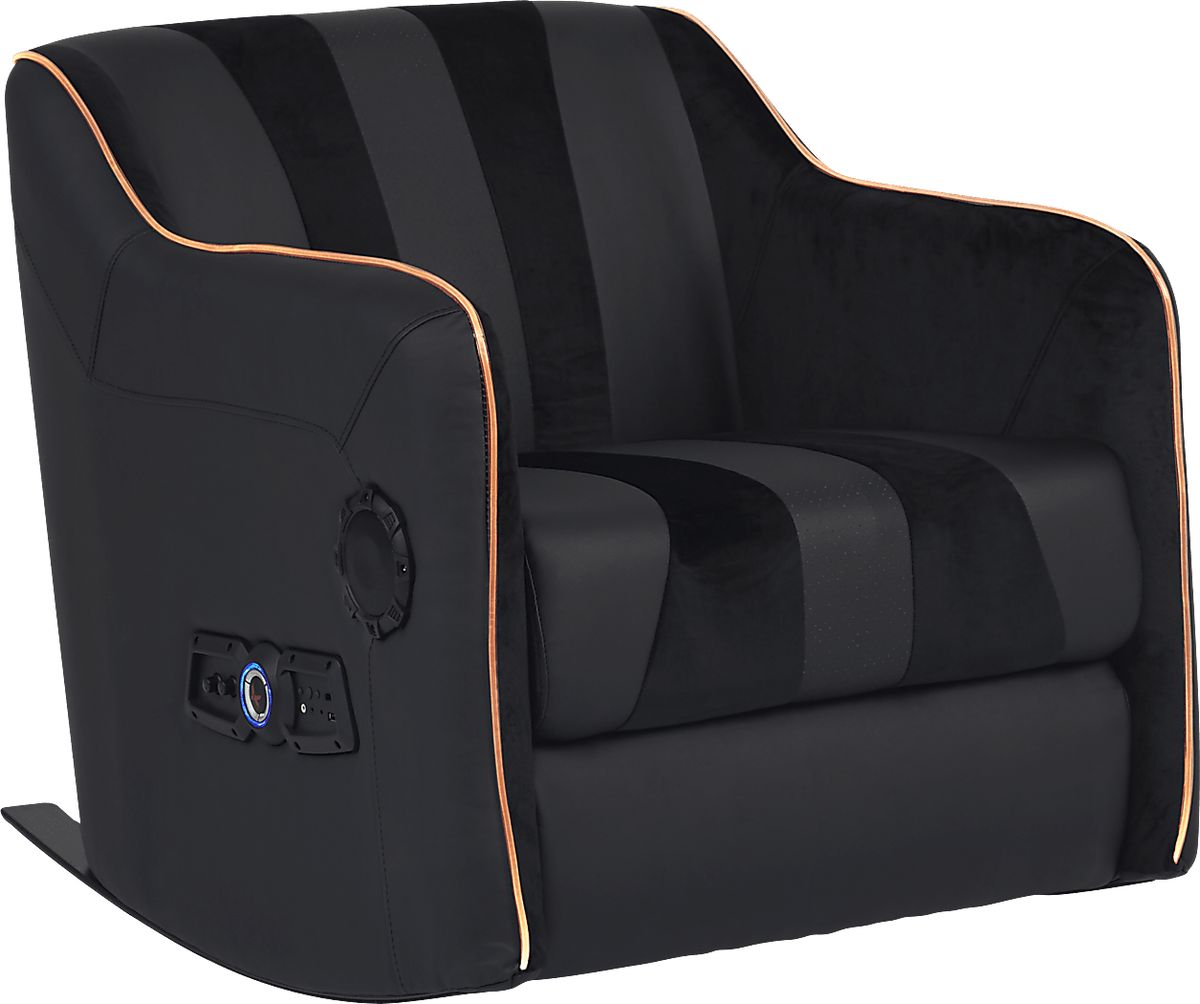 Sound Machine Black Gaming Rocker | Rooms to Go