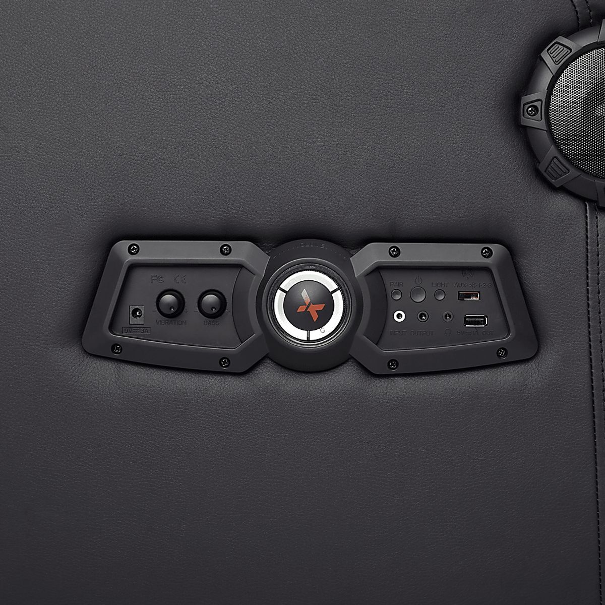 Sound Machine Black Gaming Rocker | Rooms to Go