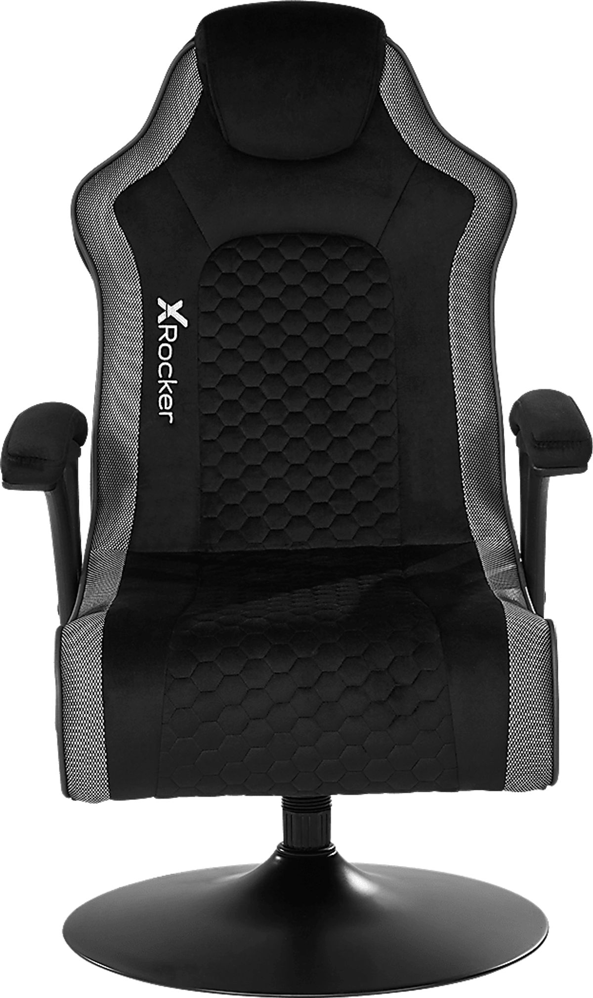 Sound Trek Black Faux Leather Fabric Video Chair | Rooms to Go