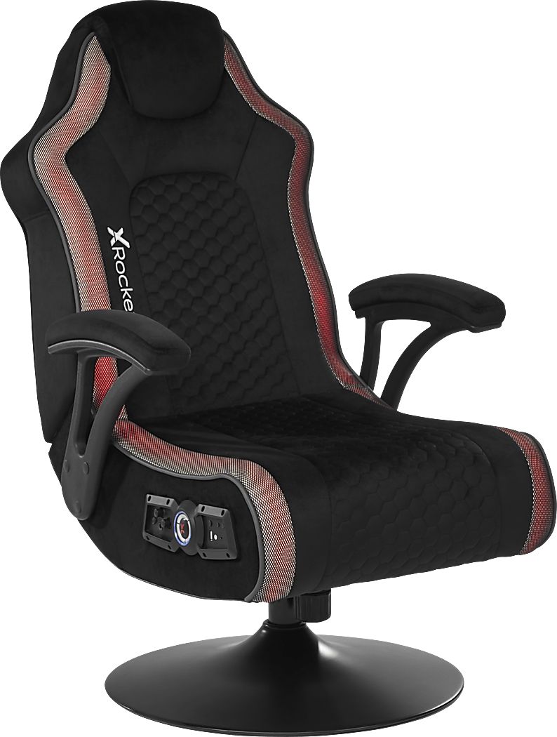 Kids Sound Trek Black Video Chair - Rooms To Go