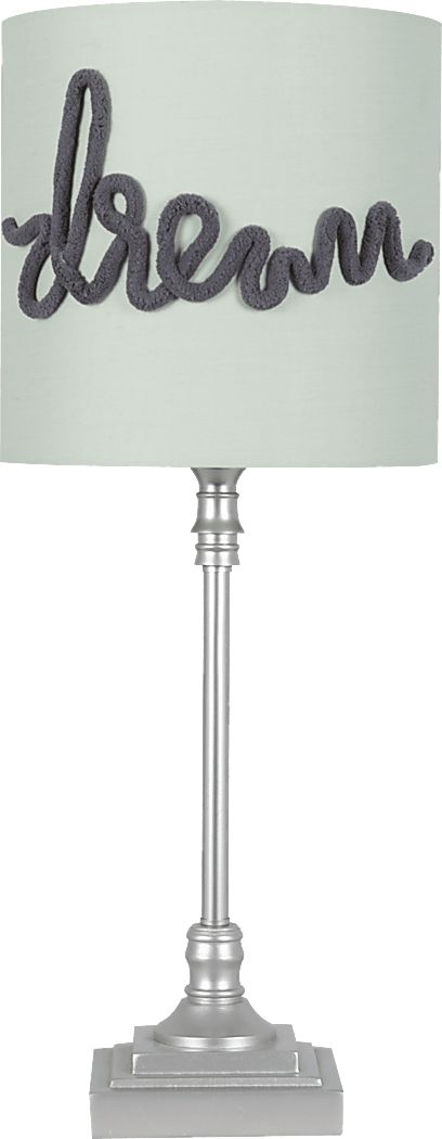 Kids Soundly Dream Silver Lamp - Rooms To Go