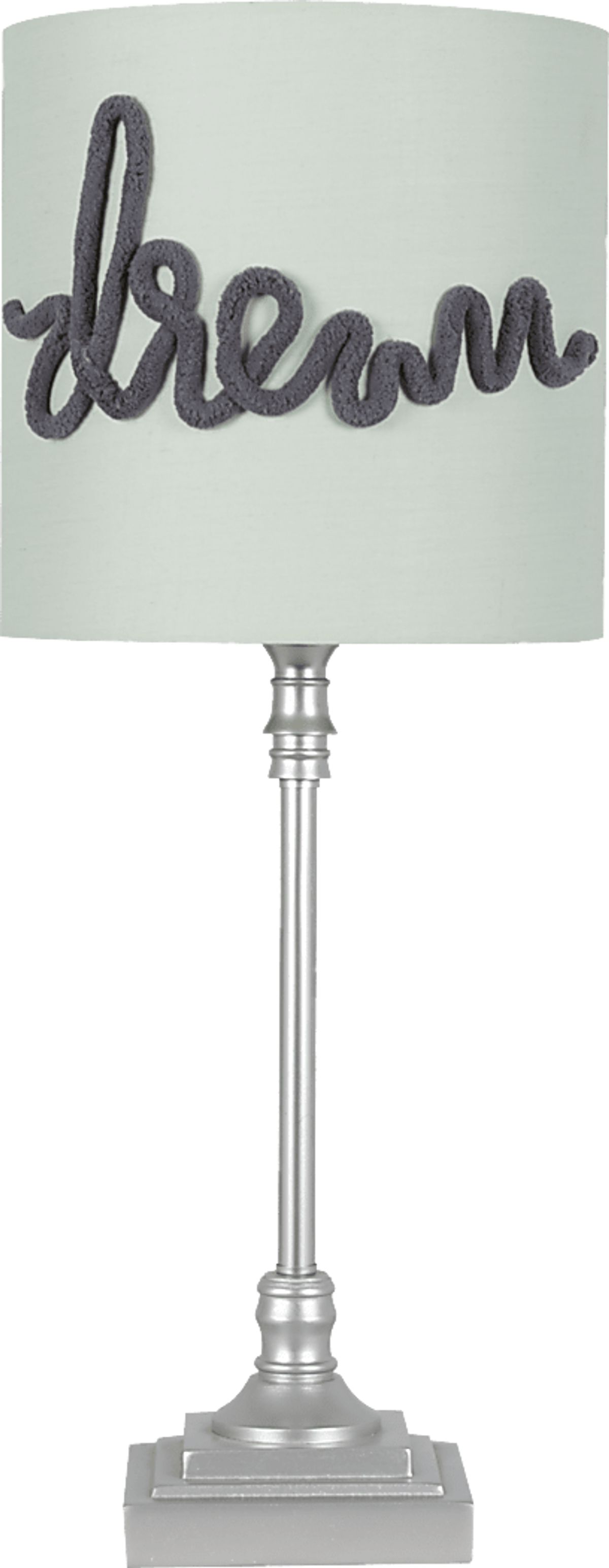 Soundly Dream Silver Gray Table Lamp | Rooms to Go