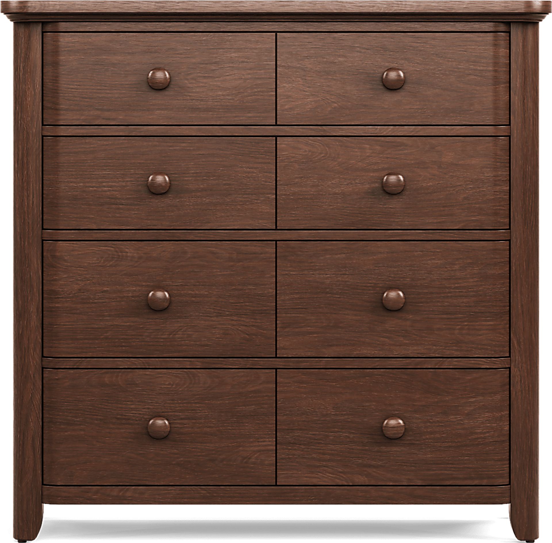 Regen South Bend Brown Cherry Dark Wood Chesser | Rooms to Go