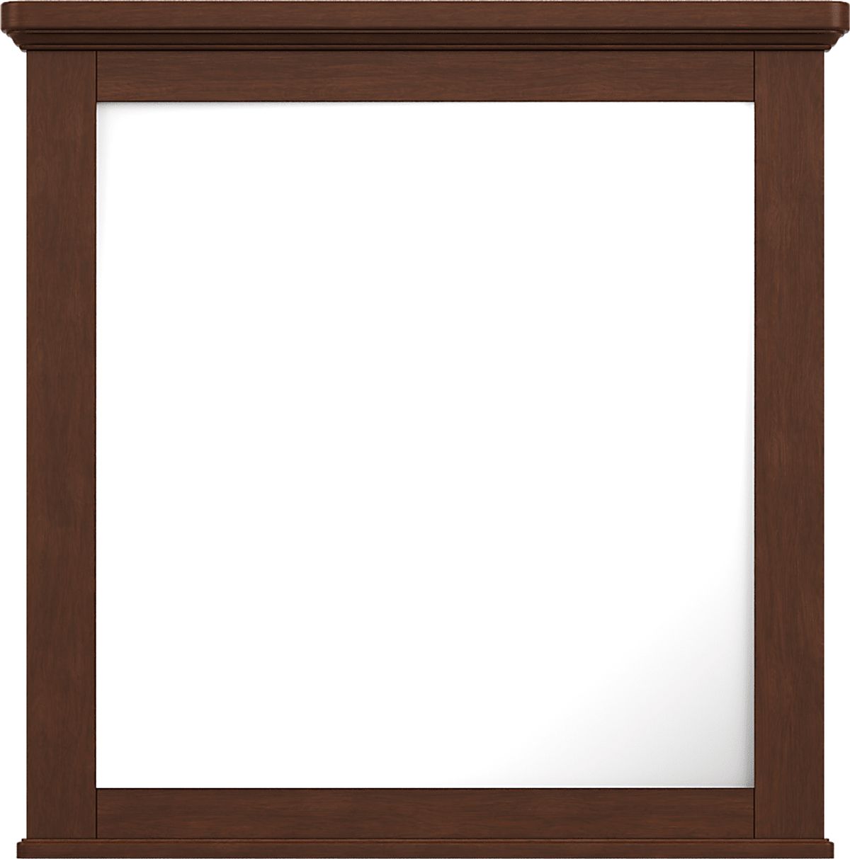Regen South Bend Brown Cherry Dark Wood Mirror | Rooms to Go