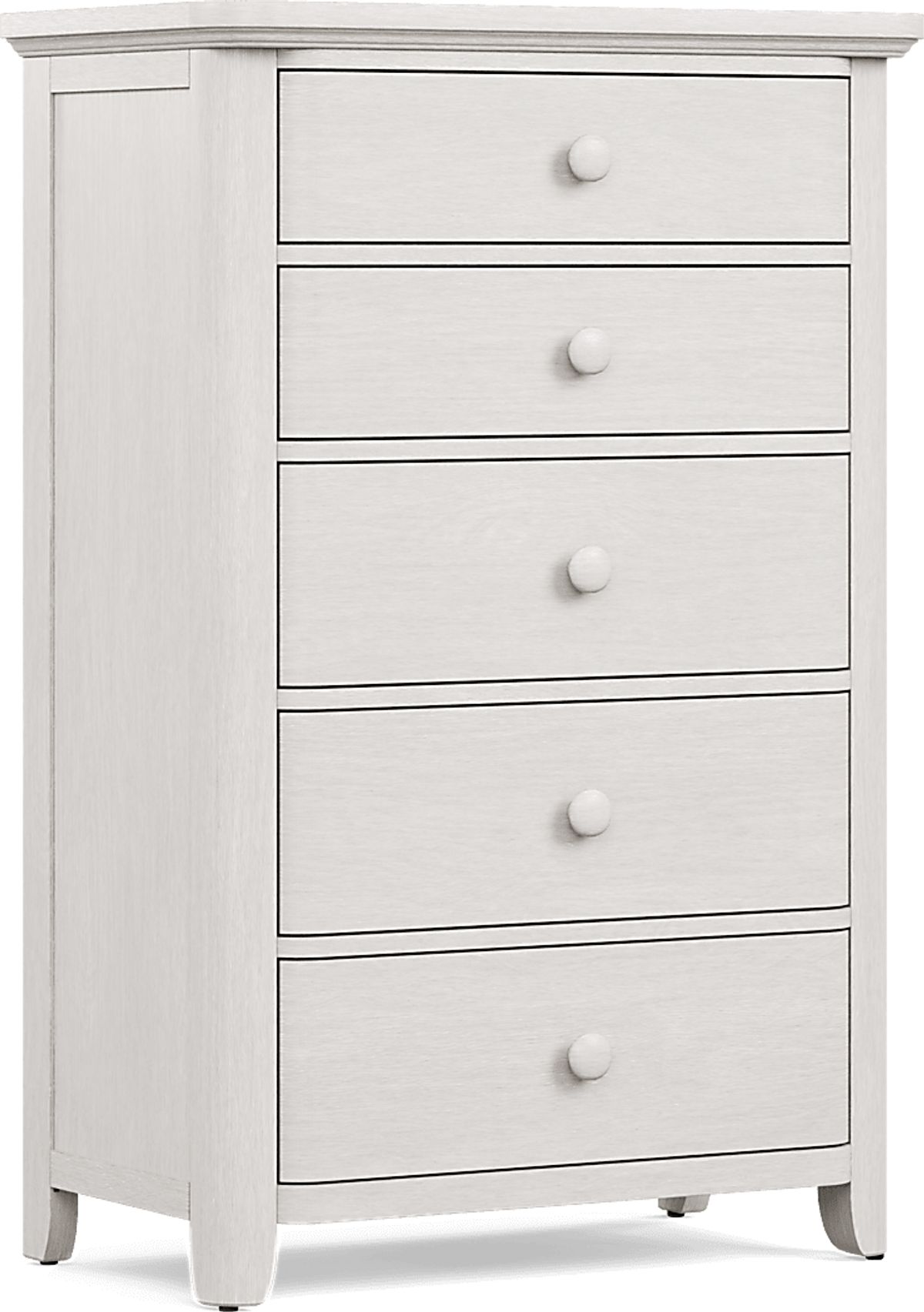 Regen South Bend Washed White Chest | Rooms to Go