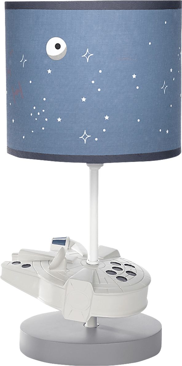Star Wars Millennium Falcon Blue Lamps - Rooms To Go