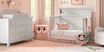Disney Starry Dreams Minnie Mouse Gray Dresser & Changing Set - Rooms To Go