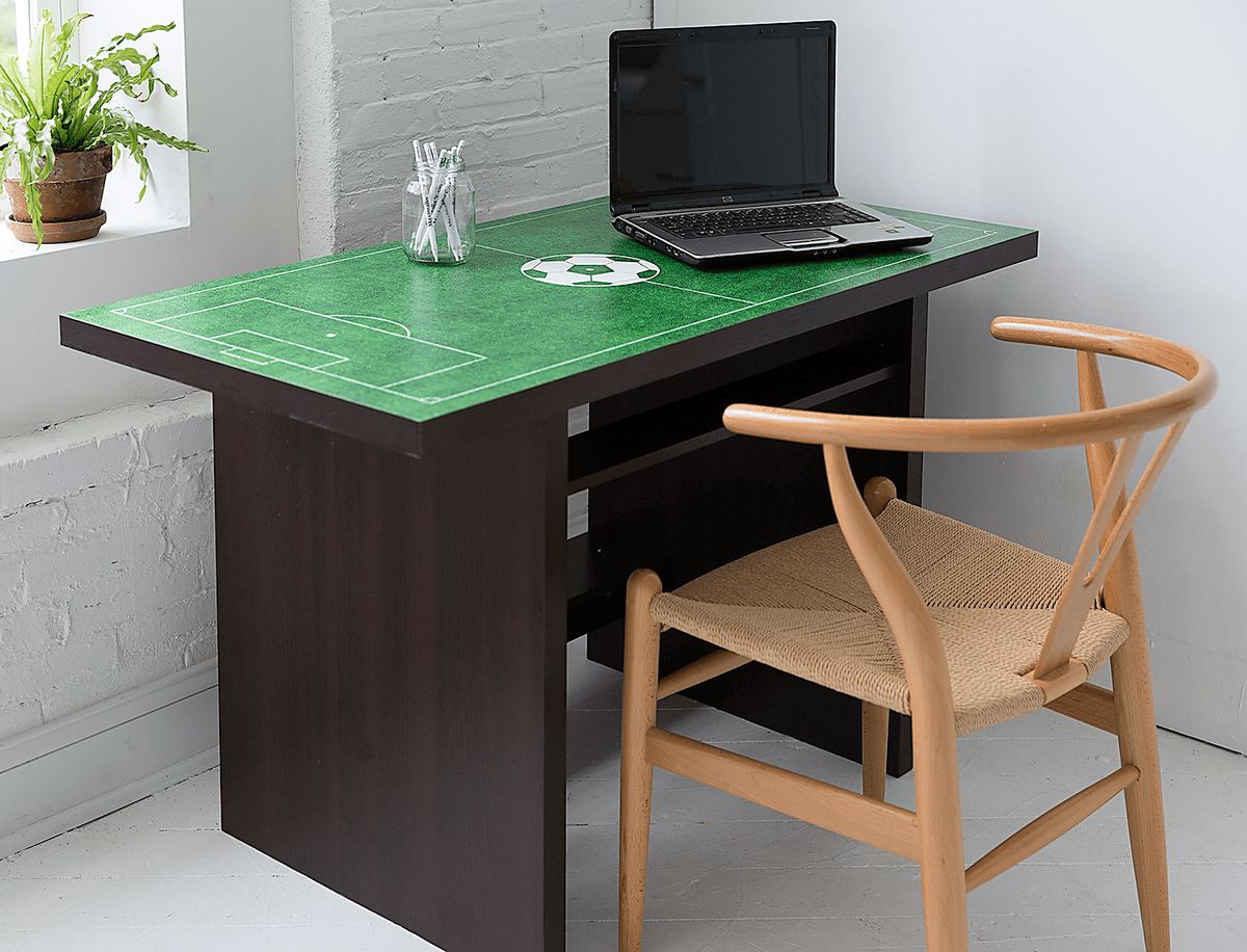 Study Pitch Green Colors Desk | Rooms to Go