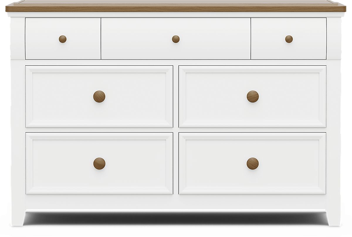 Sugar Hollow 5 Pc White Colors,White Twin Bedroom Set With Dresser ...