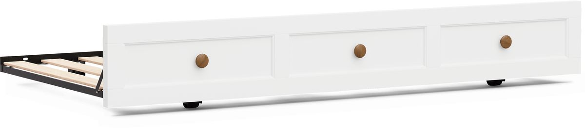 Sugar Hollow White Colors,White Twin Storage Trundle | Rooms to Go