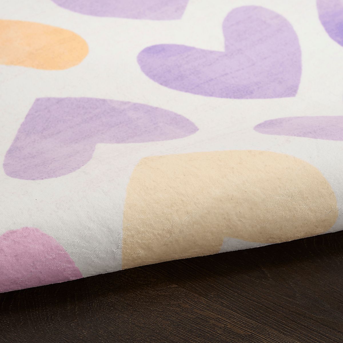 Sweet Hearts Pink,Purple,White,Yellow Pink,Red,White,Yellow Rugs ...