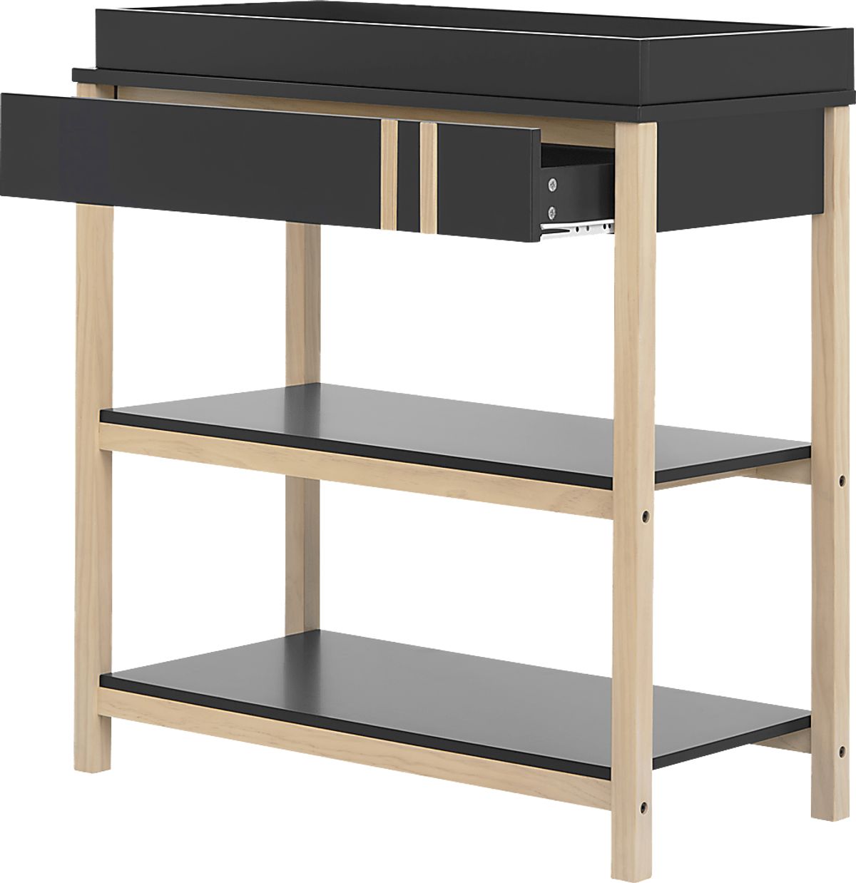 Tresio Black,Oak Black,Colors,Dark Wood,Light Wood Changing Table ...