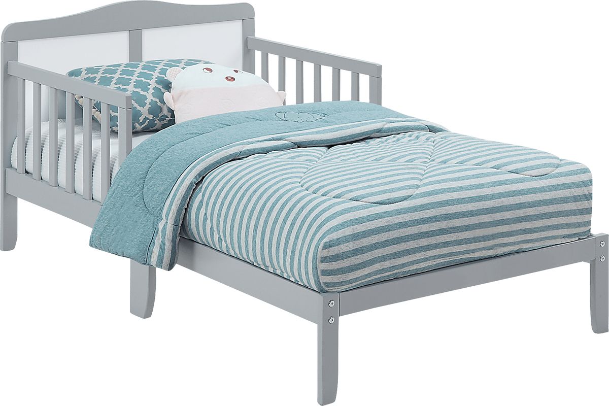 Trovia Gray Toddler Bed | Rooms to Go