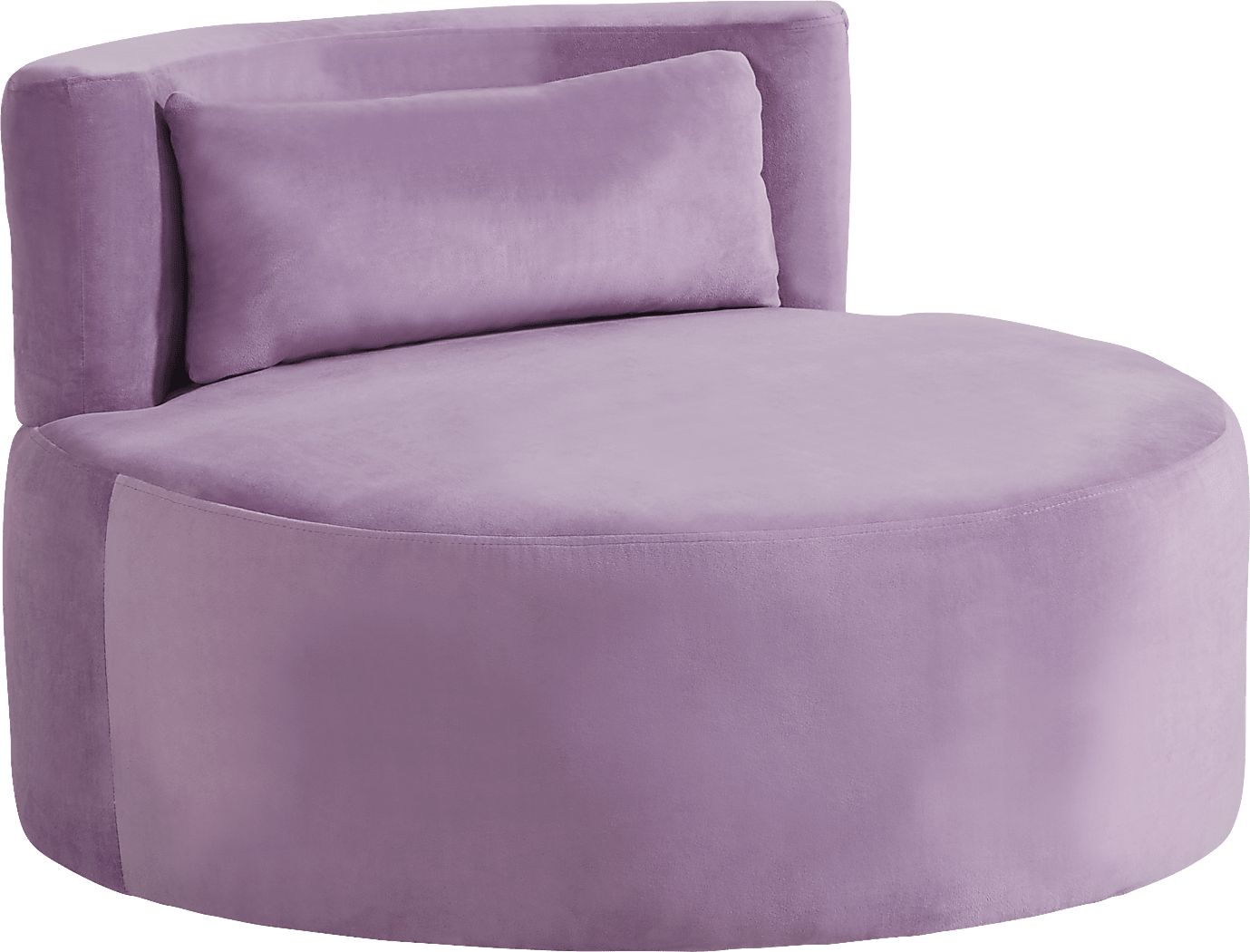 Kids Valencia Purple Swivel Chair - Rooms To Go