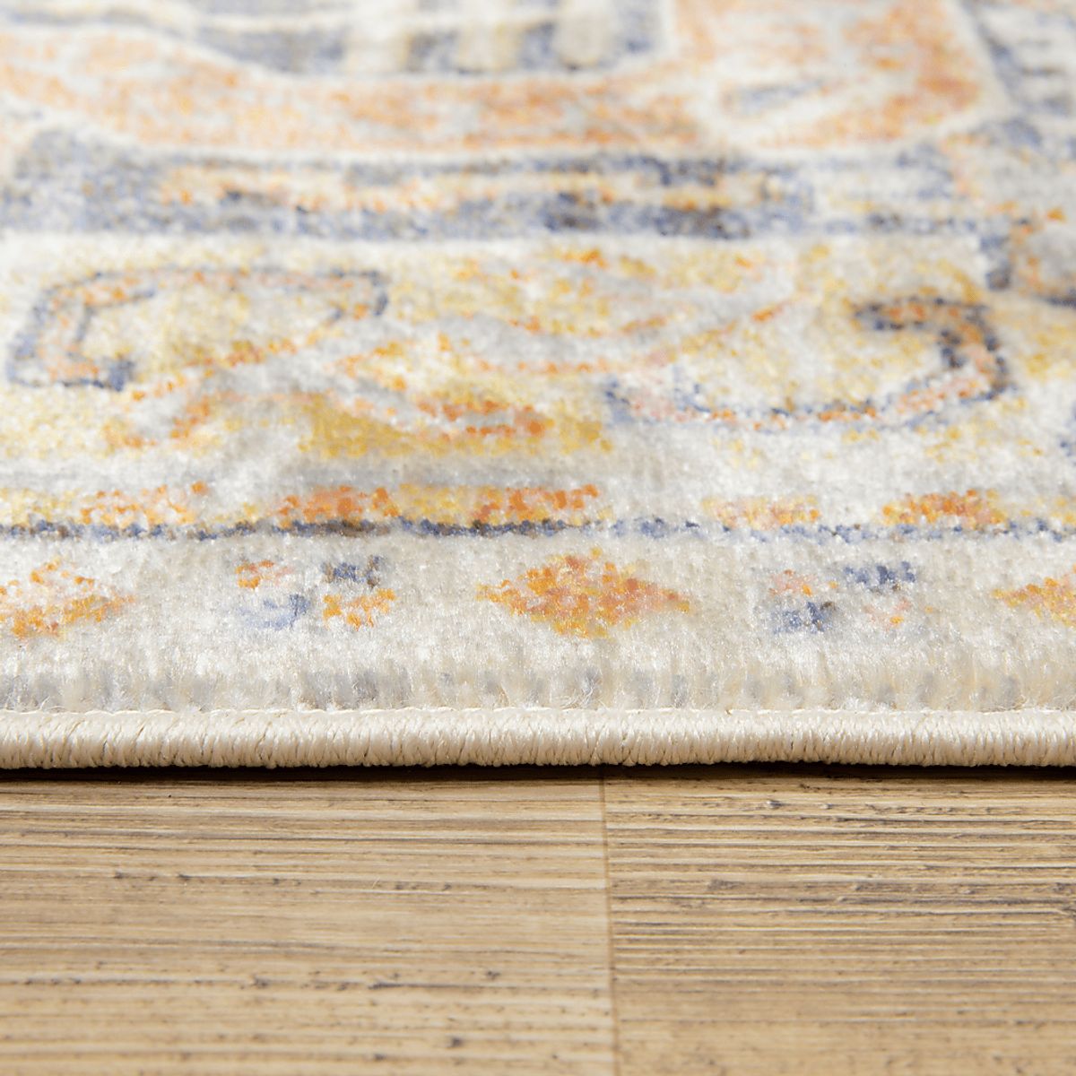 Vintage Haven II Blue,Orange Blue,Orange,Red Rugs | Rooms to Go