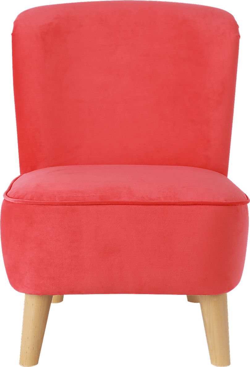 Kids Vonny Red Accent Chair - Rooms To Go