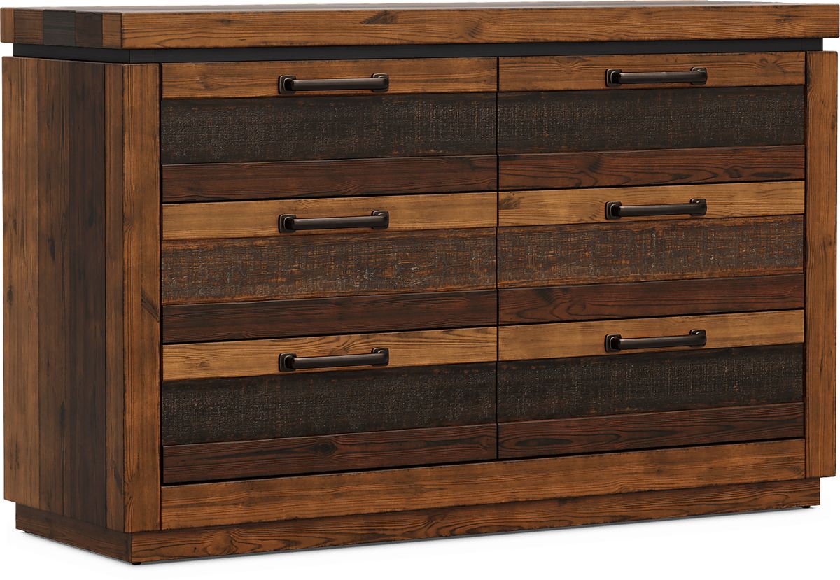 Westover Hills Jr. 5 Pc Brown Dark Wood Twin Bedroom Set With Dresser ...