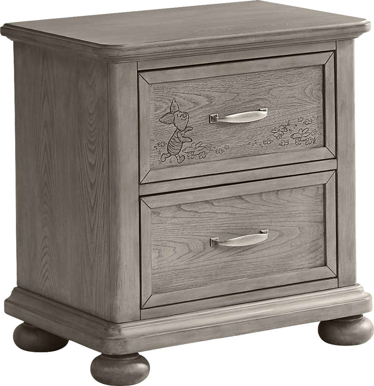 Disney Woodland Adventures With Winnie The Pooh Gray Nightstand | Rooms ...