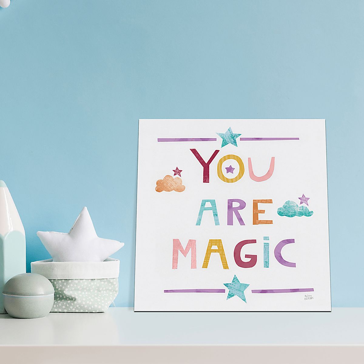 Kids You Are Magic White Wall Art Artwork | Rooms to Go
