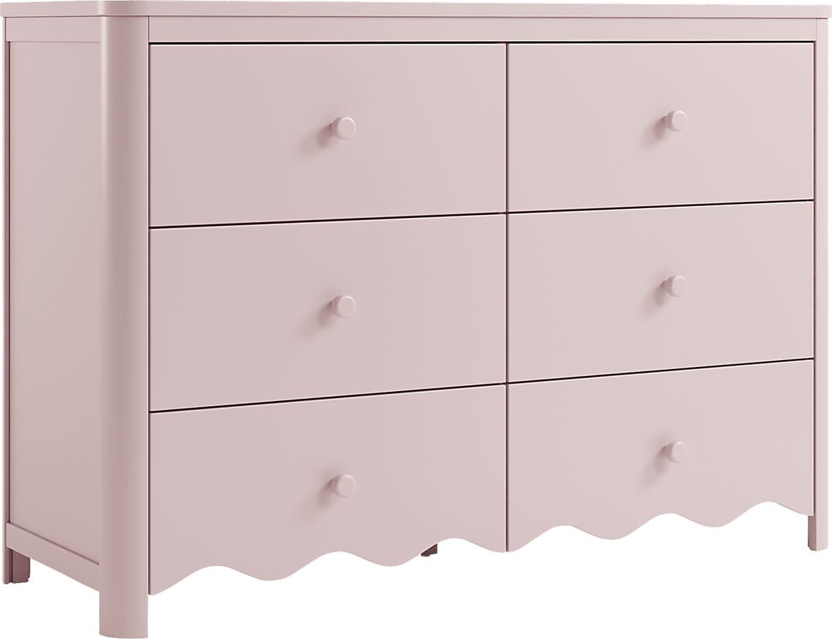 Zoana Pink Colors Dresser | Rooms to Go