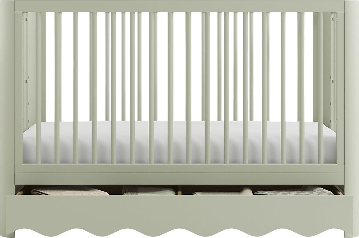 Zoana Sage Colors Crib | Rooms to Go