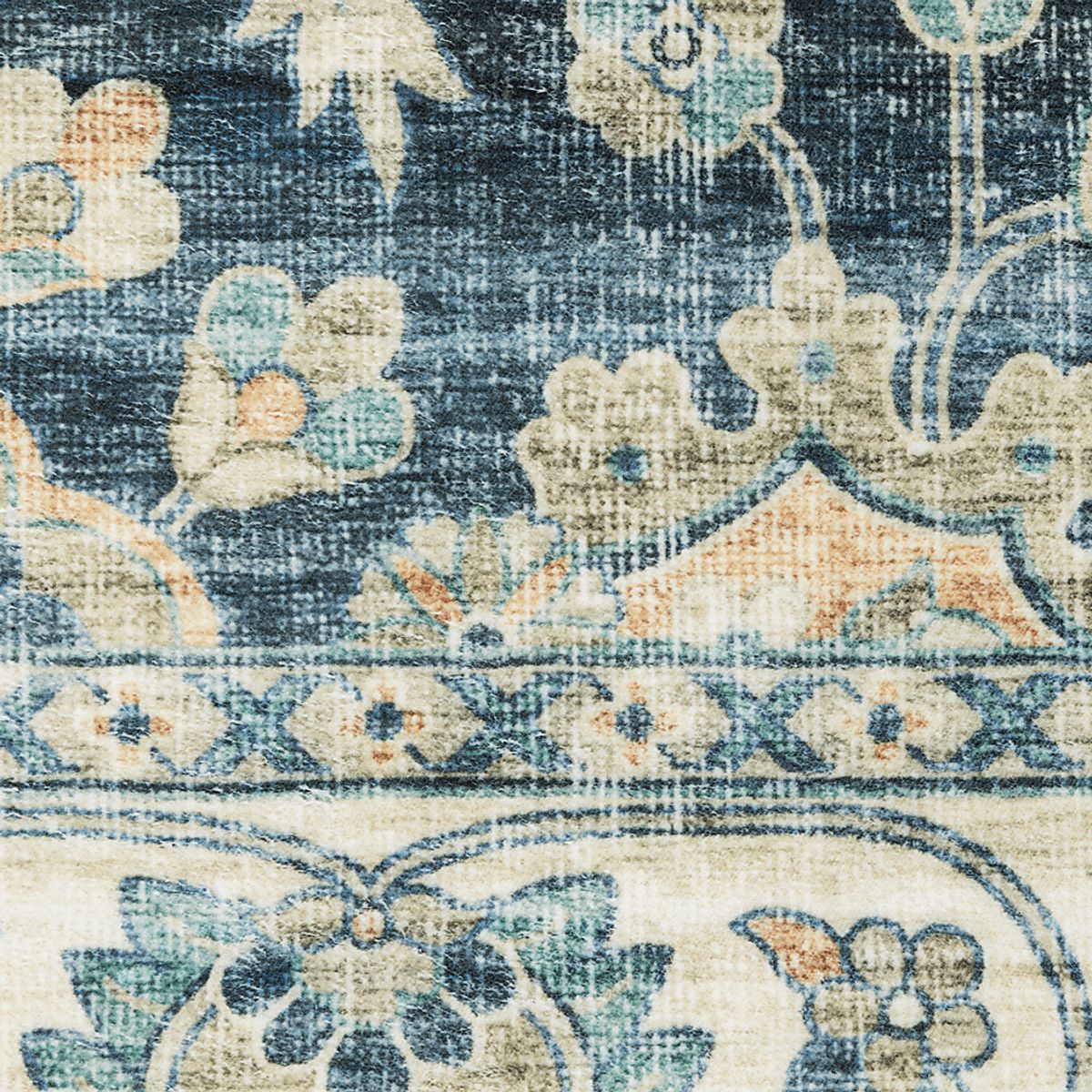 Zolly Blue,Ivory Beige,Blue Rugs | Rooms to Go