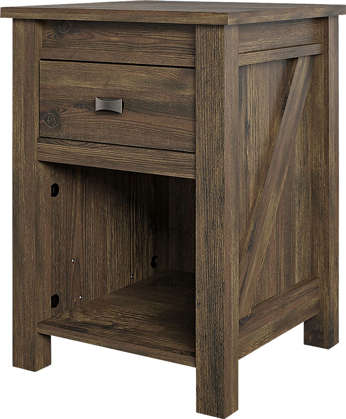 Keidel Brown Dark Wood Nightstand | Rooms to Go