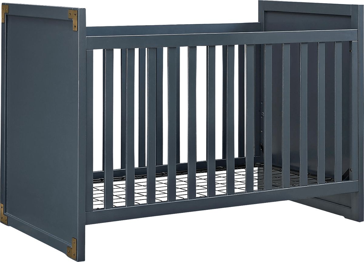 Kiernan Blue Crib | Rooms to Go