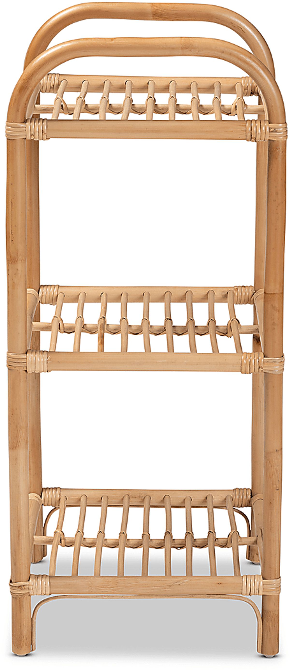 Kilmarnock Brown Dark Wood Display Shelf | Rooms to Go