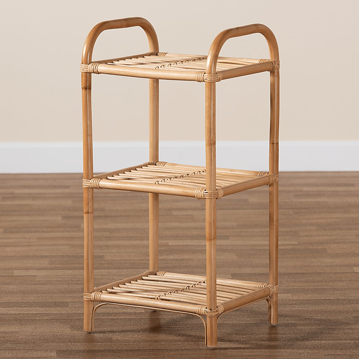 Kilmarnock Brown 3 Tier Display Shelf - Rooms To Go