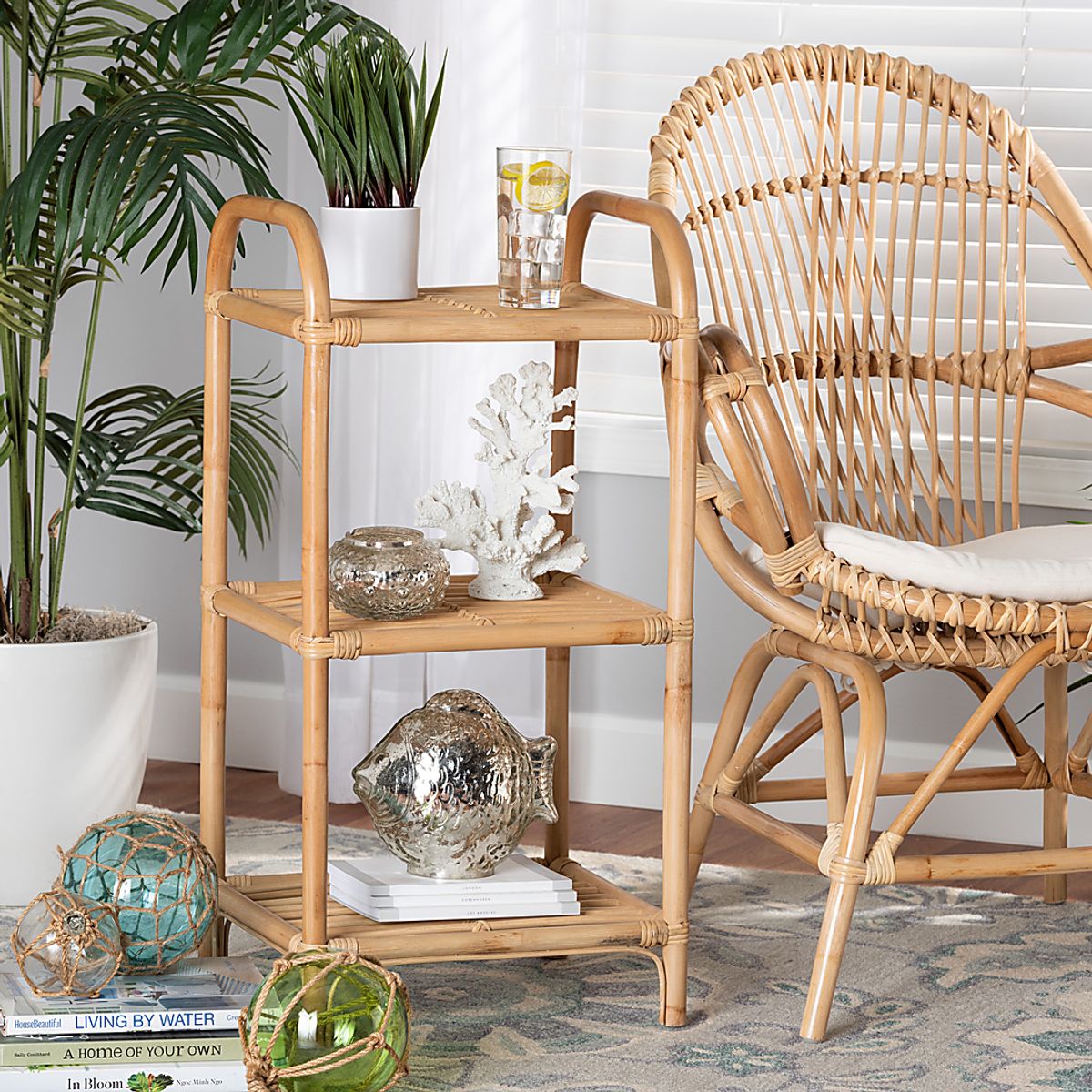 Kilmarnock Brown Dark Wood Display Shelf | Rooms to Go