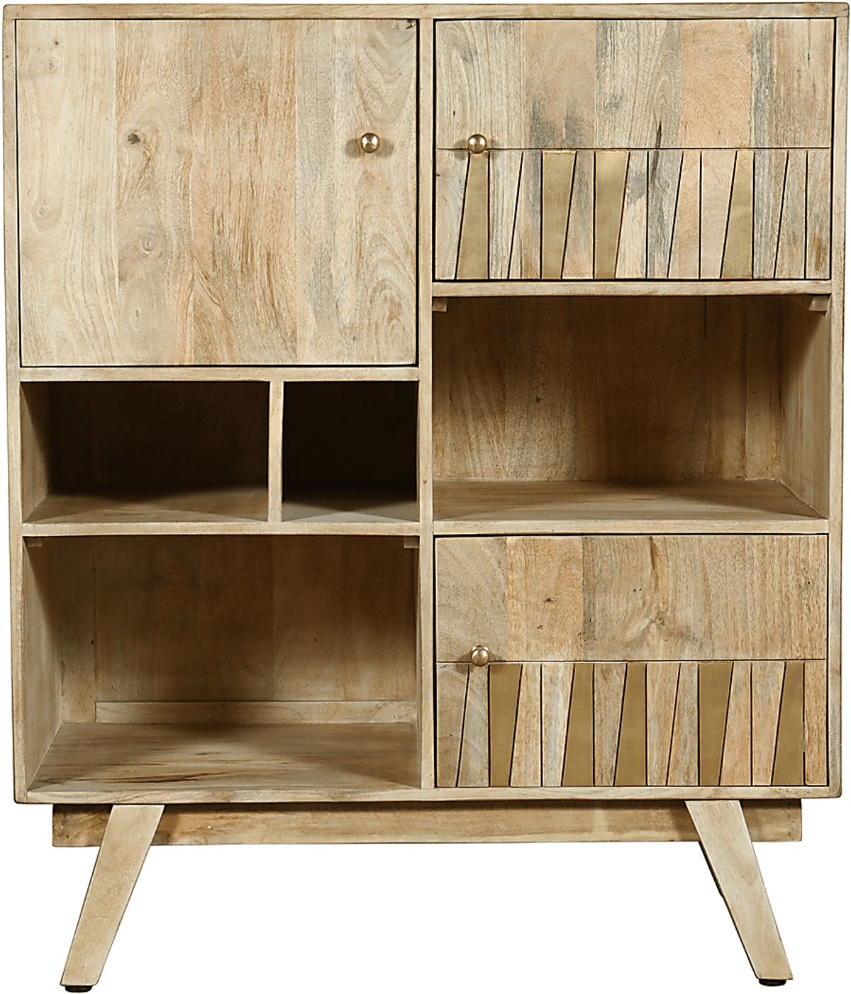 Kilrush Natural Light Wood Accent Cabinet | Rooms to Go