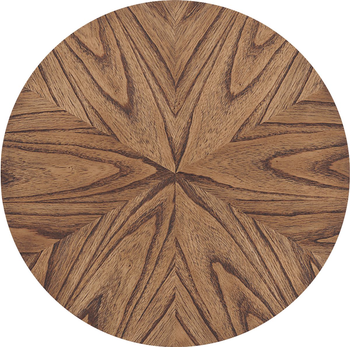 Kimba Brown Dark Wood End Table | Rooms to Go