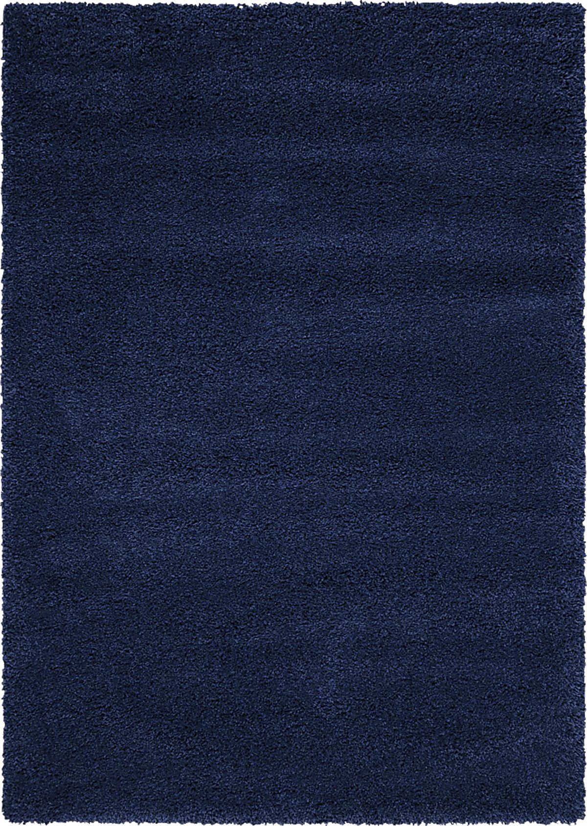 Kimberlite Blue Polypropylene Fabric Rug | Rooms to Go