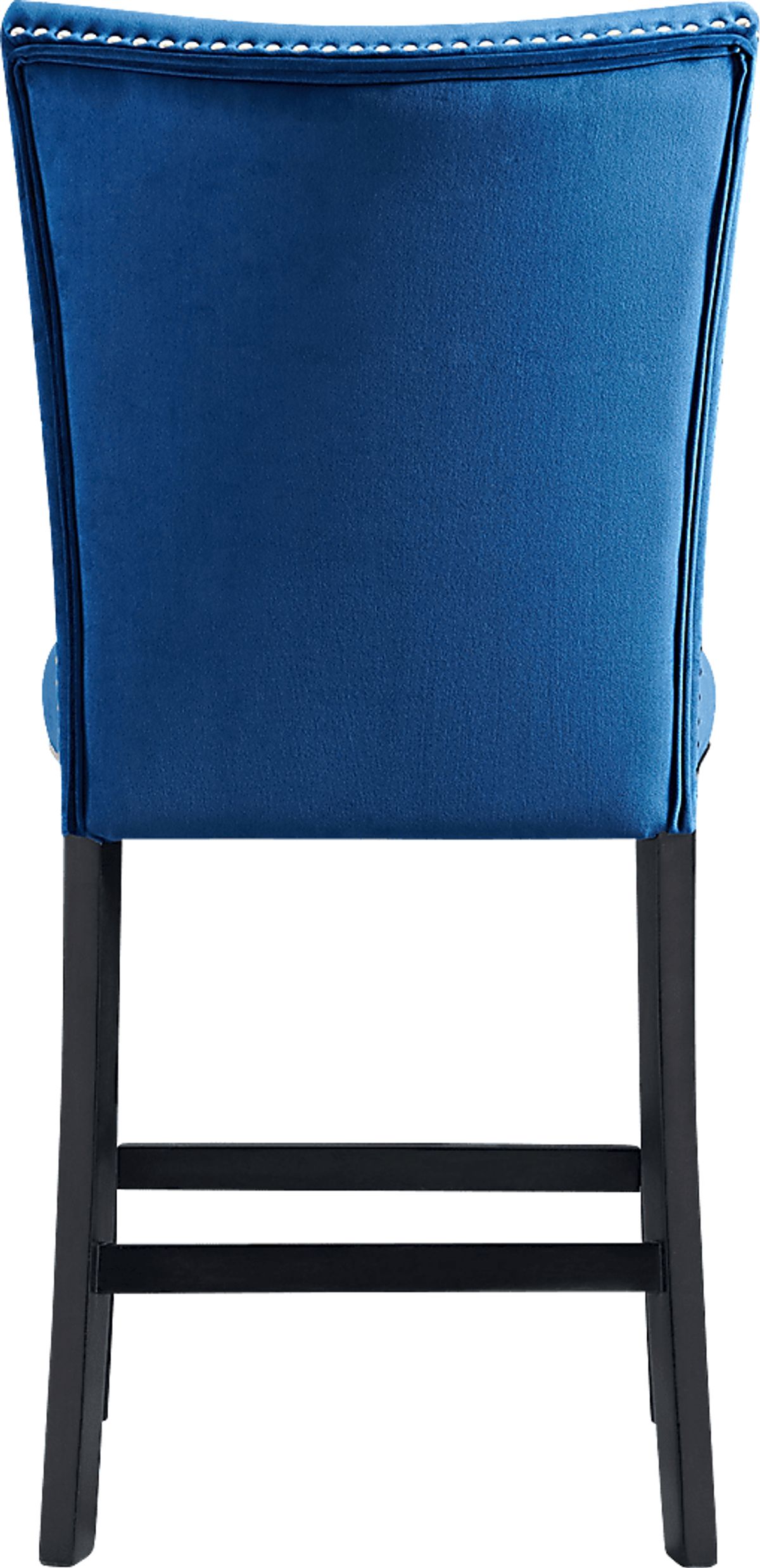 Kimlie Blue Polyester Fabric Counter Stool Set Of 2 | Rooms to Go