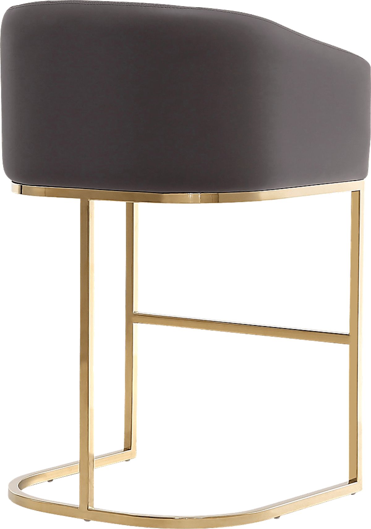 Kimron Gold Colors,Metal Gray Counter Height Stool | Rooms to Go