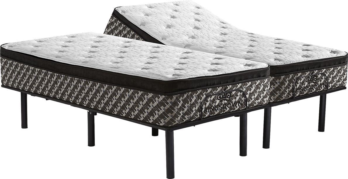 Kingsdown Ellisdale Split King Adjustable Mattress Set - Rooms To Go