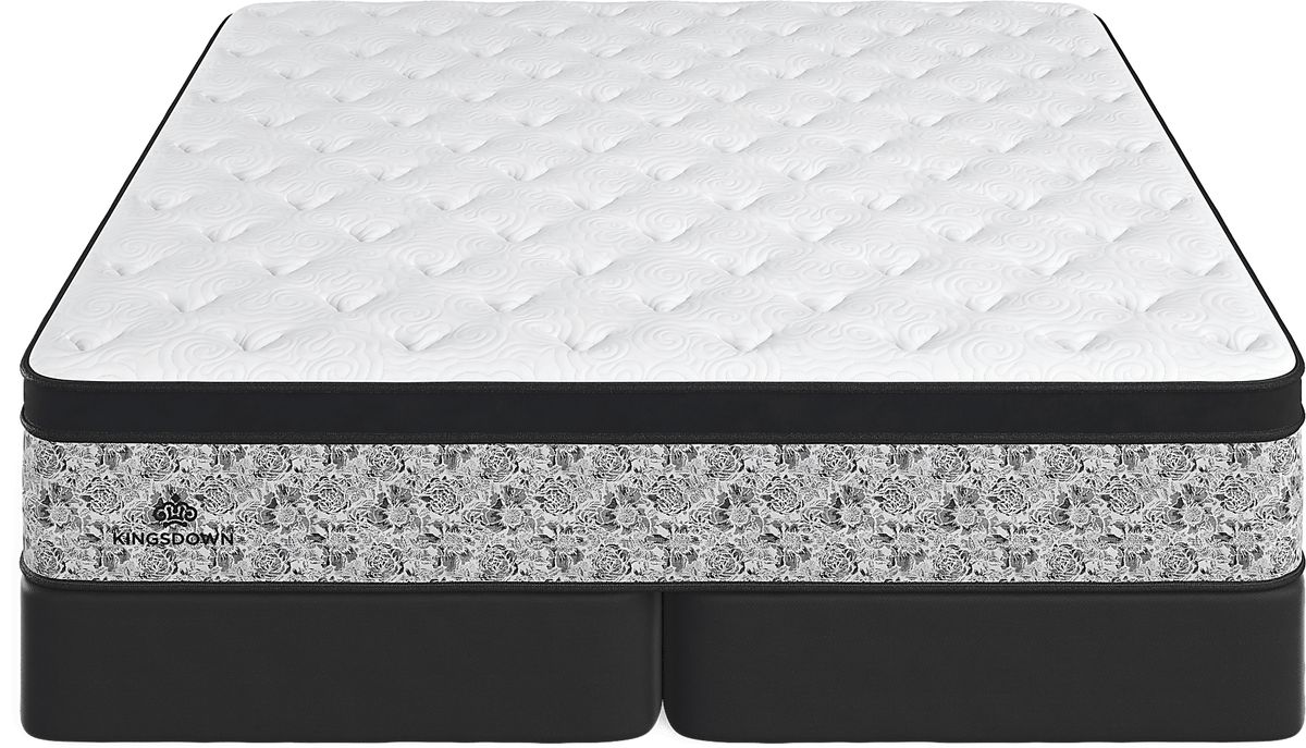 Kingsdown Hillstar King High Profile Mattress Set | Rooms to Go