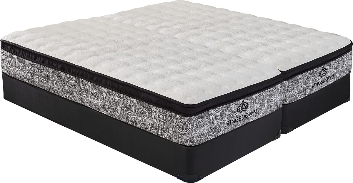 Kingsdown Morganshire Low Profile Split King Mattress Set | Rooms to Go
