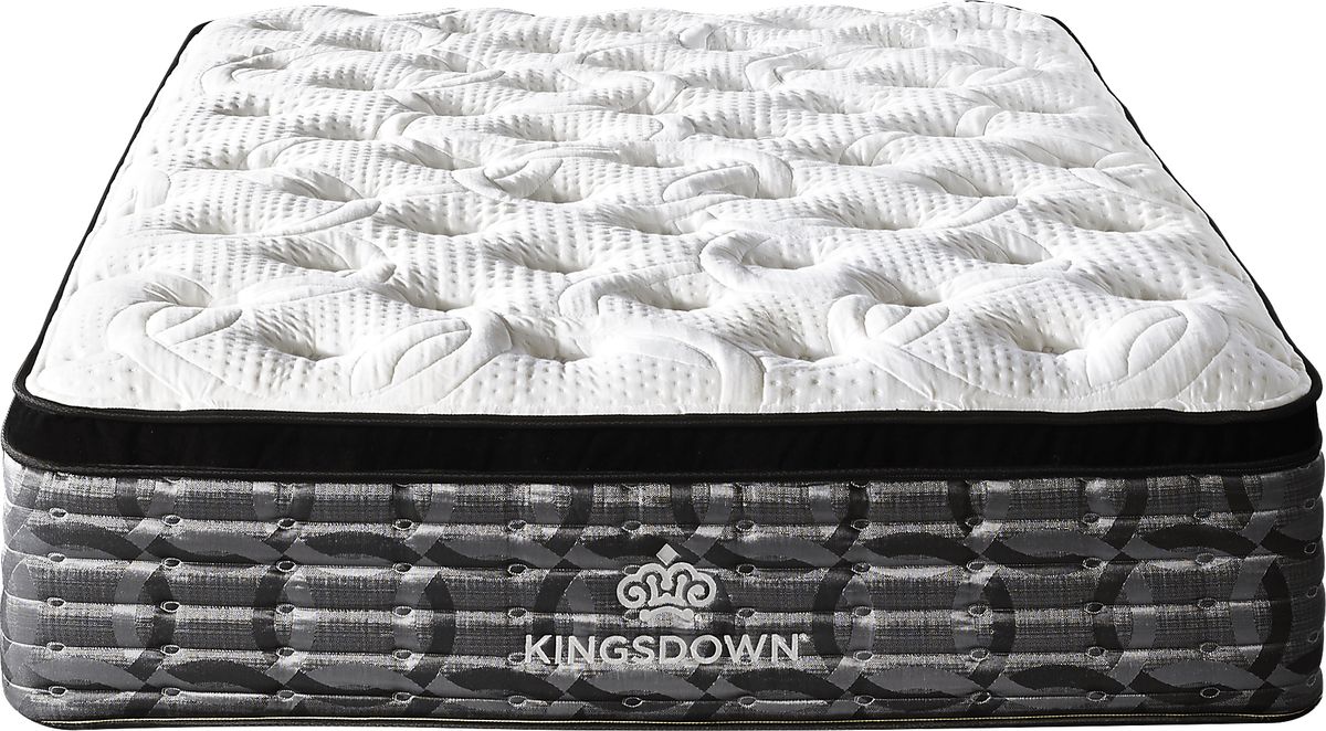 Kingsdown San Simeon Plush Low Profile Queen Mattress Set | Rooms to Go
