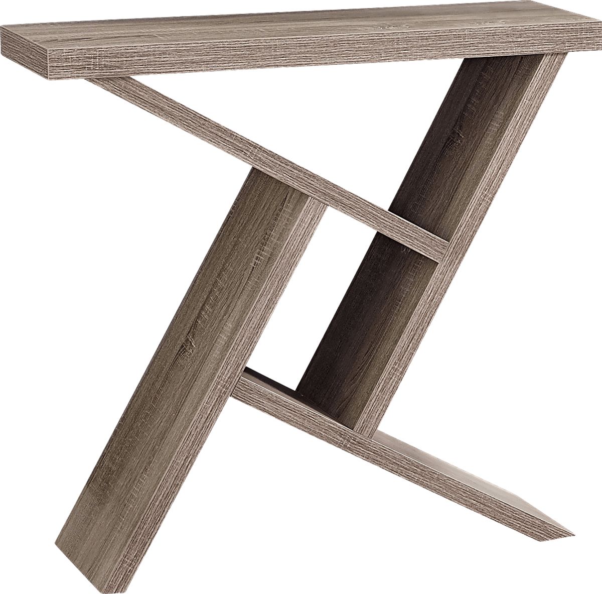 Kinkaide Taupe Colors Console Table | Rooms to Go