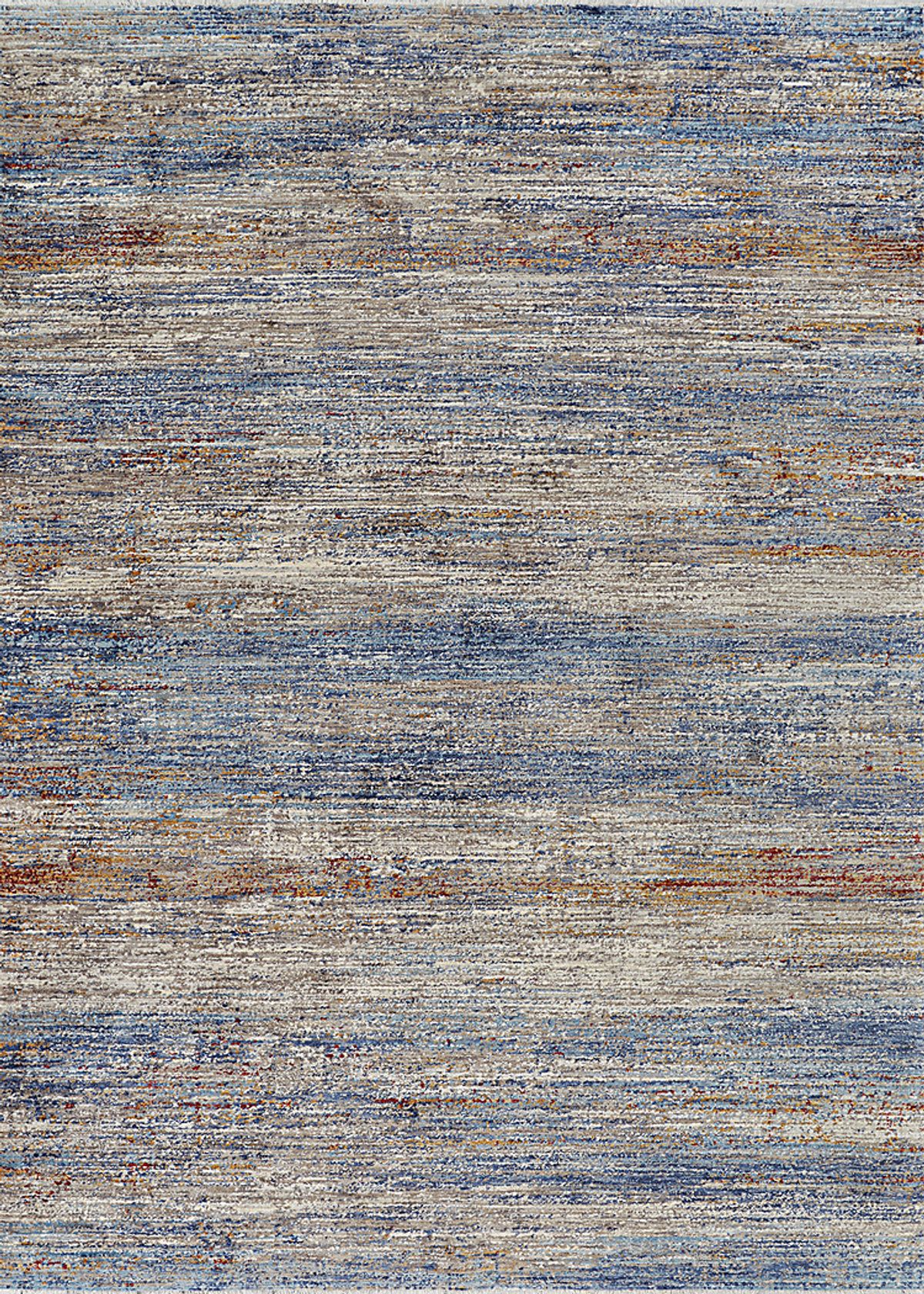 Kirkfell Denim,Light Brown Blue,Brown Rug | Rooms to Go
