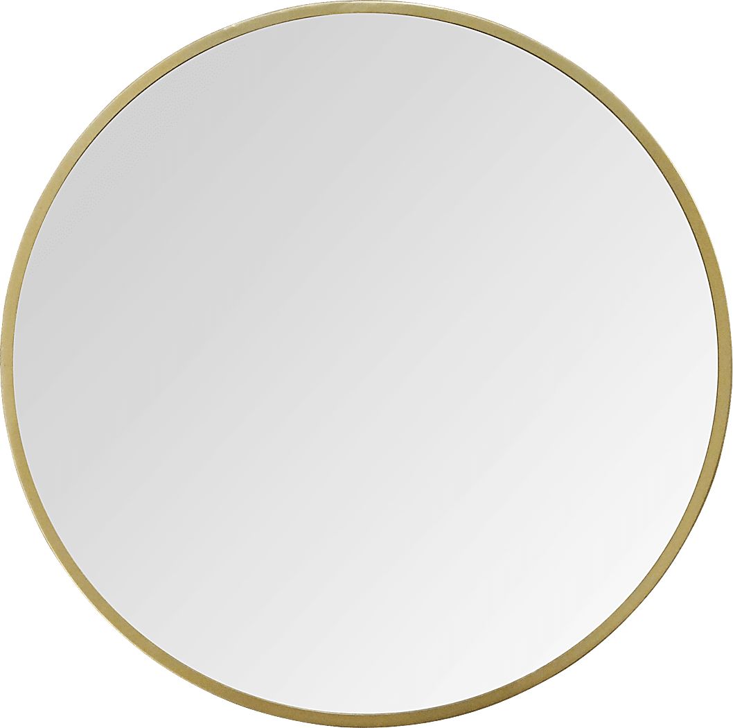 Kirklyn Gold Colors,Metal Mirror | Rooms to Go